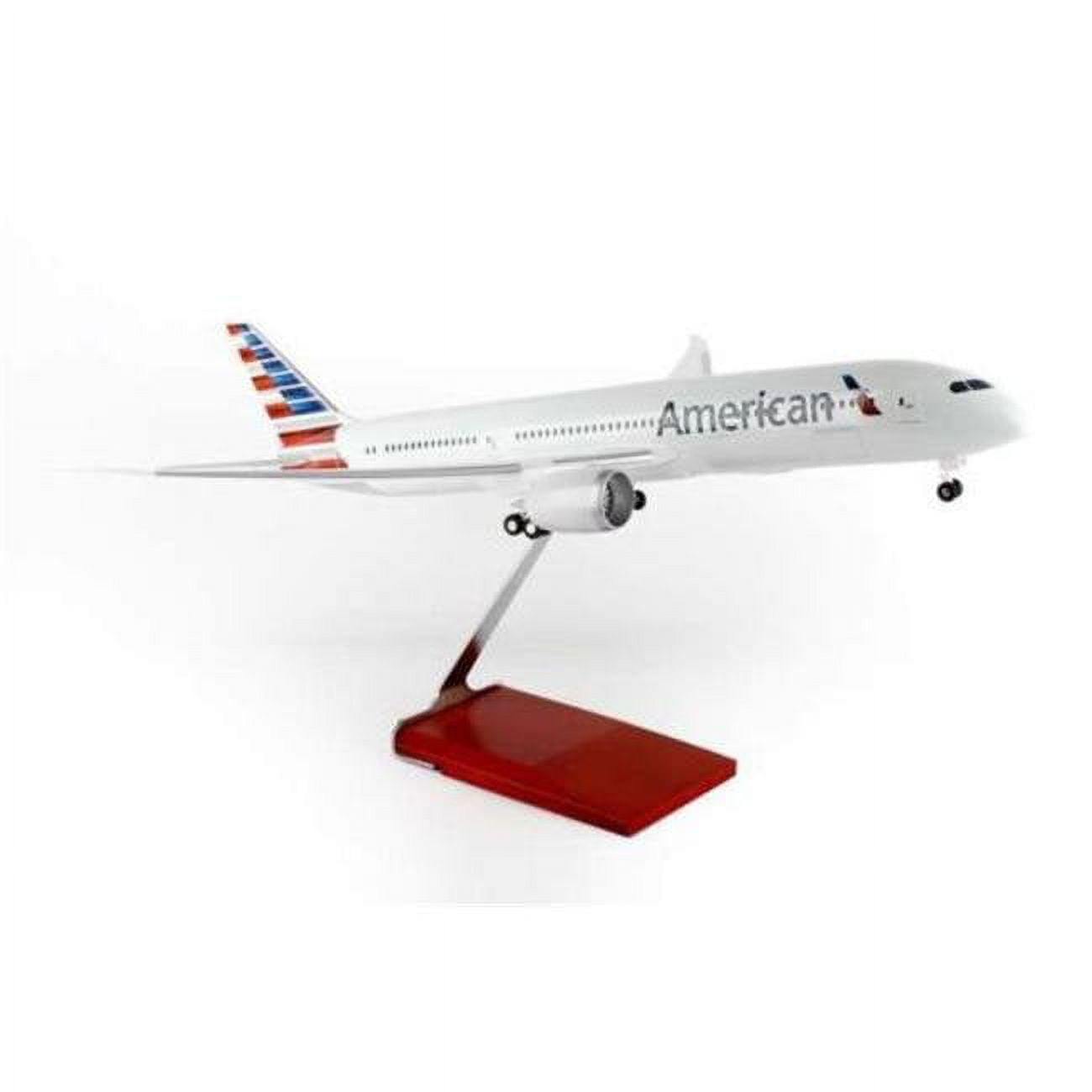Skymarks Supreme American Model Airplane with Wood Stand & Gear ...