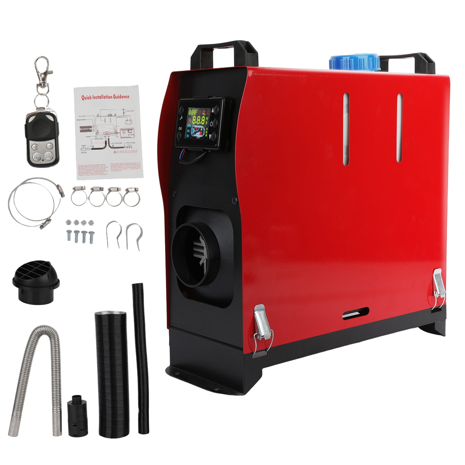 Skymirror 12V/24V Diesel Air Heater All in 1 Unit, Portable Integrated ...