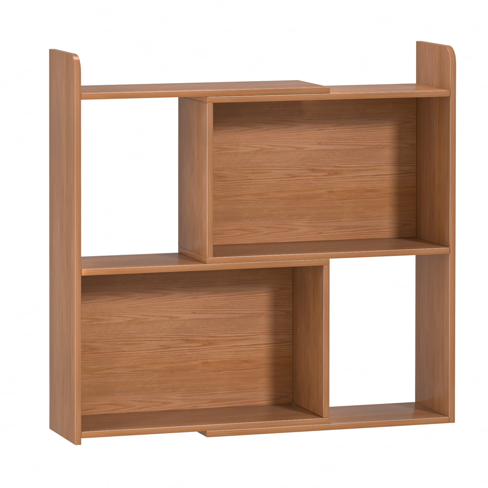 Skymirror 2/3 Tiers Desktop Bookshelf, Layered Desktop Storage Rack ...