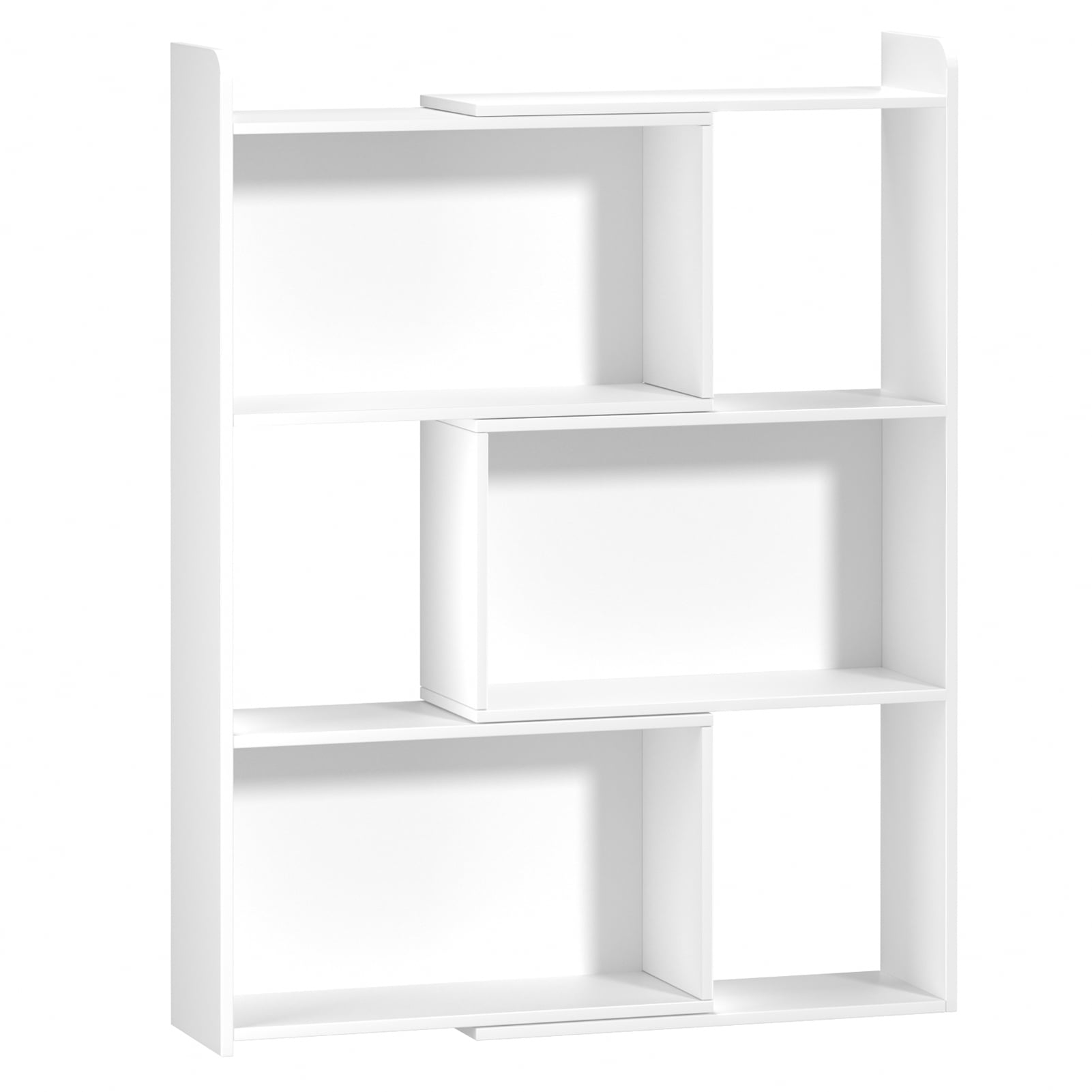 Skymirror 2/3 Tiers Desktop Bookshelf, Layered Desktop Storage Rack ...