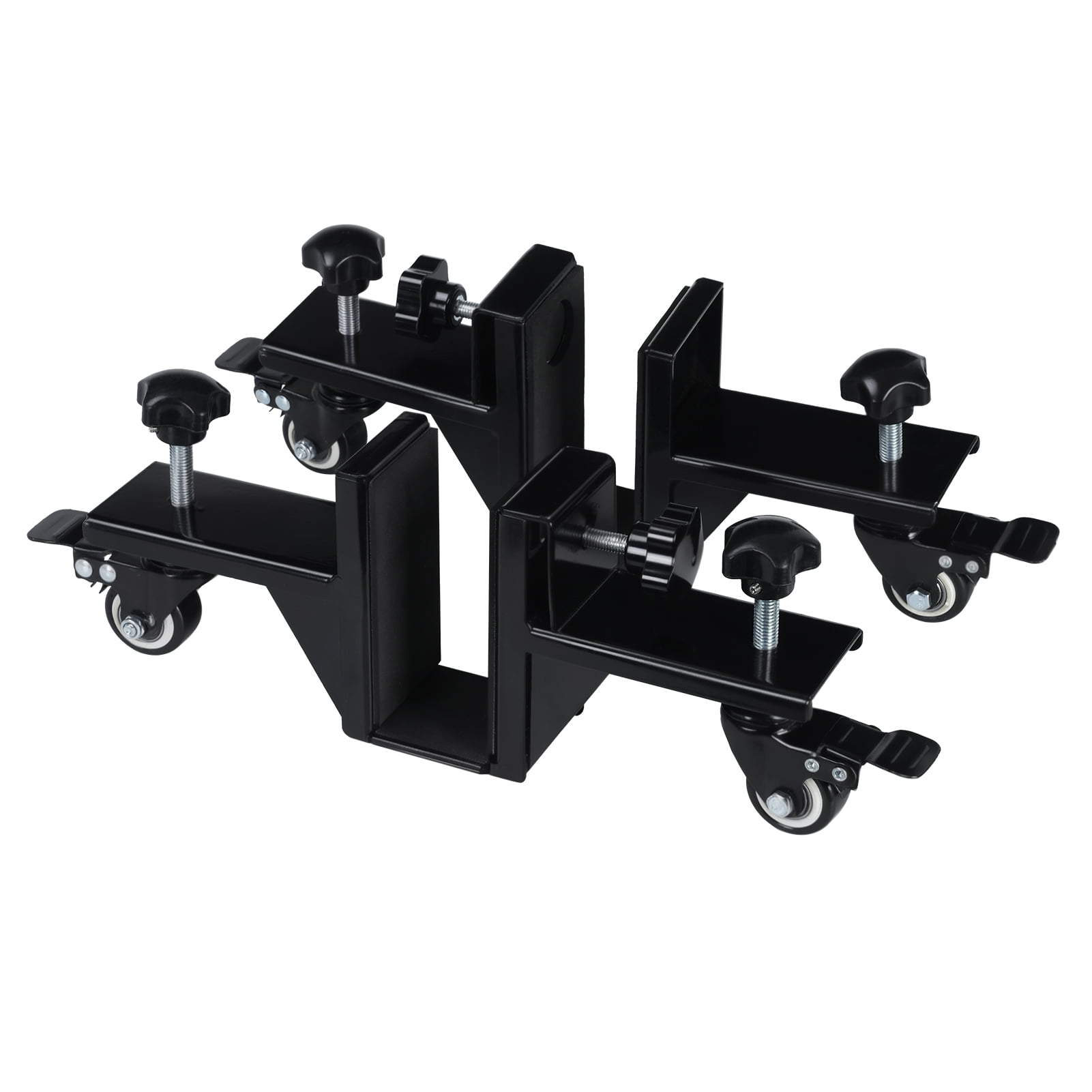 Skymirror Car Dolly Wheel 2PCS 6000lb Steel Tire Dolly Heavy Duty Skate ...