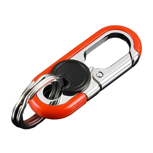 Skymirror Car Key Chain Clip with Key Rings Rotatable Live Lock Buckle ...