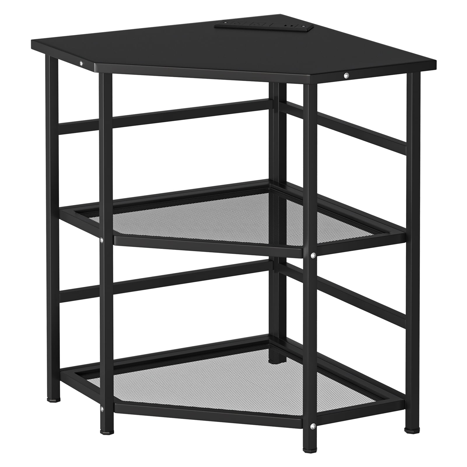 Skymirror Computer Tower CPU Stand, Corner Printer Stand Table with ...