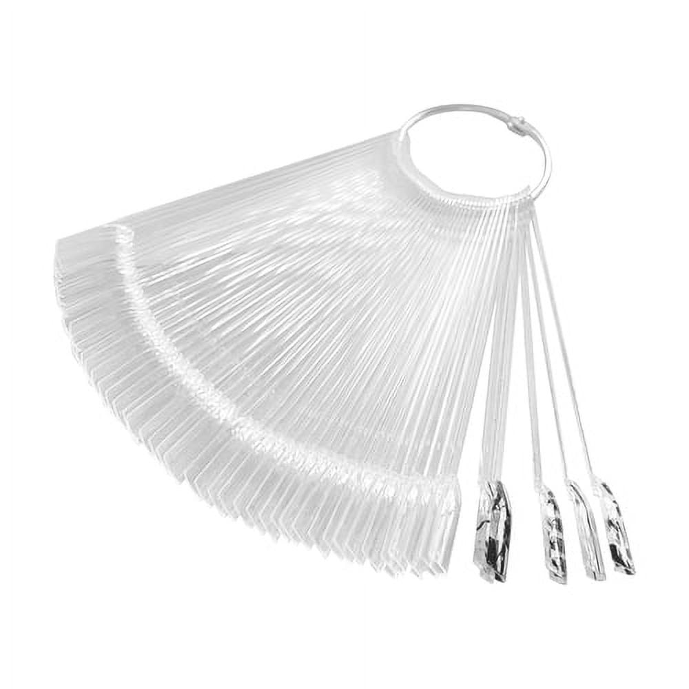 Skymirror Nail Swatch Stick Display Stand Oval Square Nail Swatch with ...