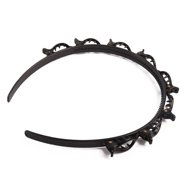 Scunci Metallic Spike Ponytail Holder Claw Clip, Silver - Walmart.com