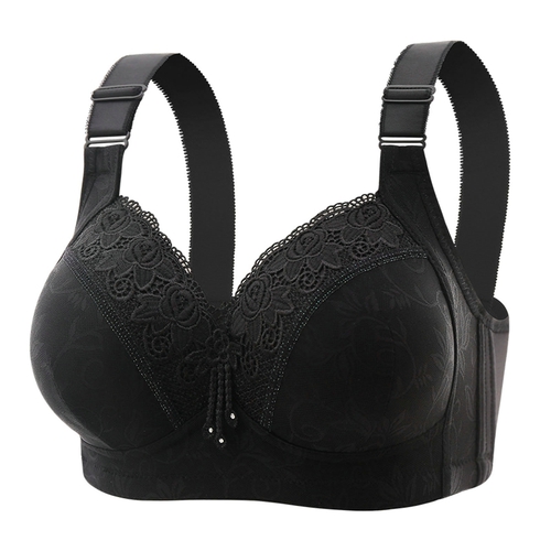 Skymirror Women Sexy Padded Wireless Large Size Bra B/C Cup Push-Up Bra ...