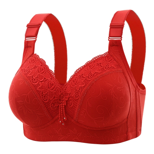 Skymirror Women Sexy Padded Wireless Large Size Bra B/C Cup Push-Up Bra ...