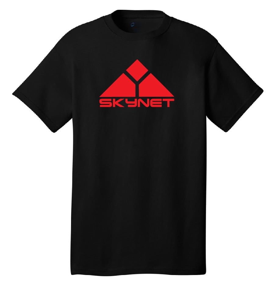 Skynet T-shirt logo cool fun funny Terminator mens tech A.I. movie ...