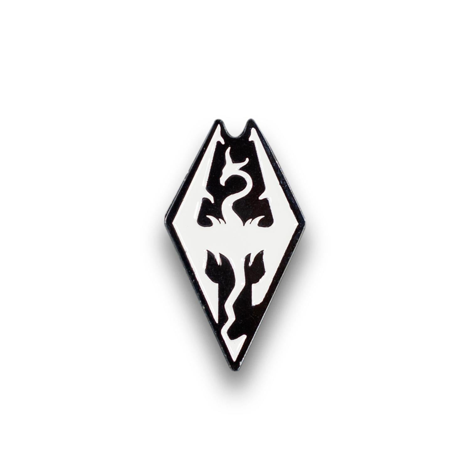Skyrim Symbol Black And White