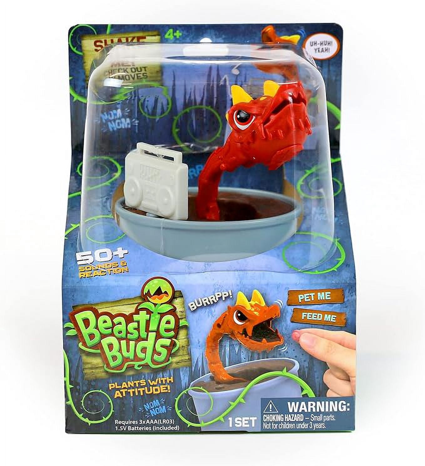 Skyrocket Beastie Buds Interactive Electronic Toy for Boys and Girls ...