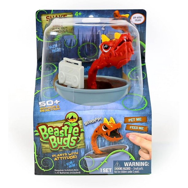 Skyrocket Beastie Buds Interactive Electronic Toy for Boys and Girls ...