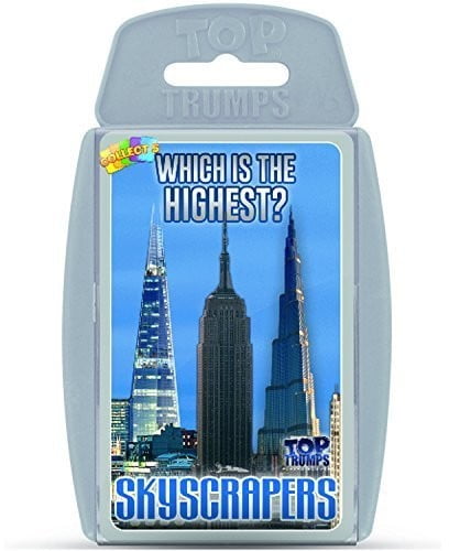 Skyscrapers Top Trumps Card Game offered by Distribution Solutions ...