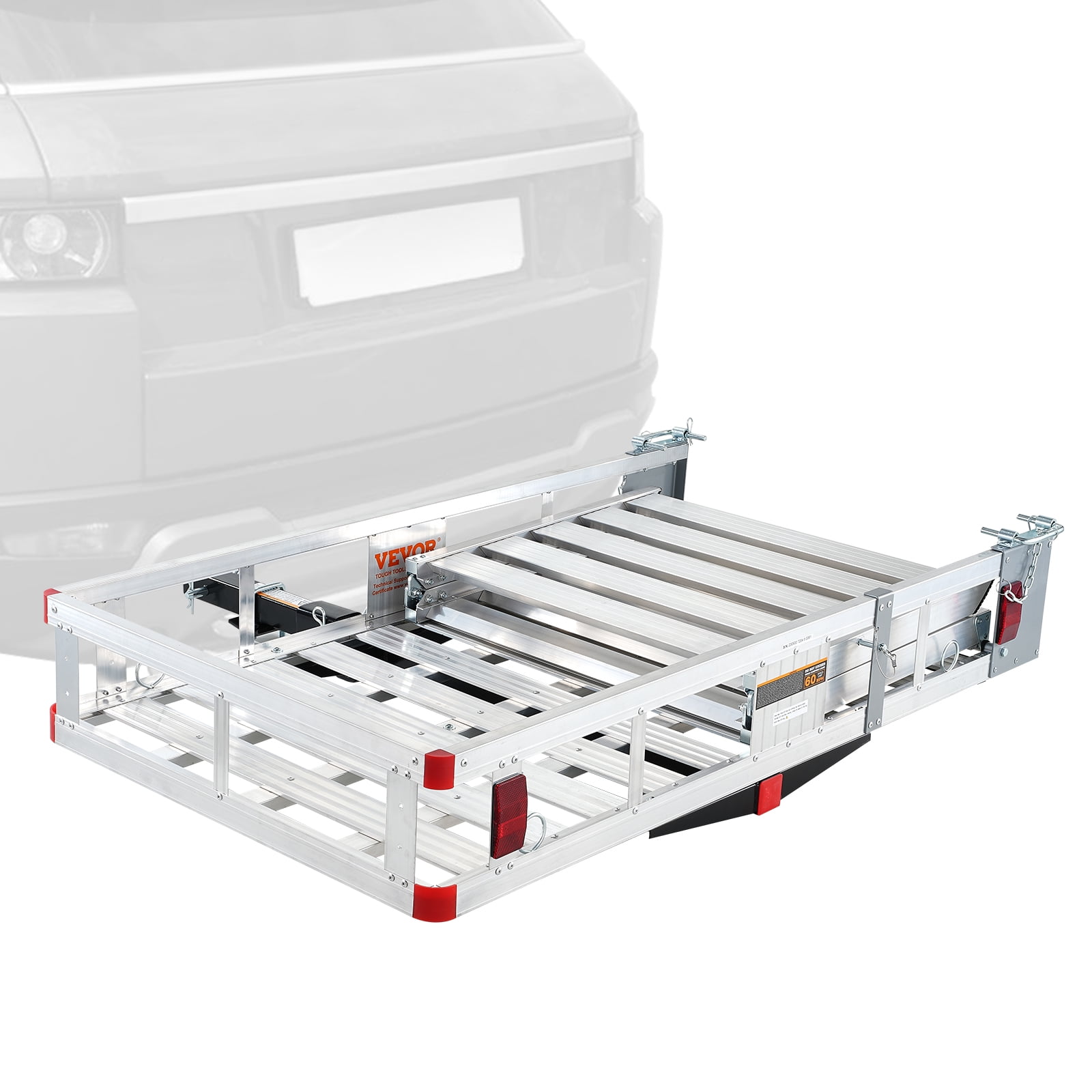 KFFKFF Hitch Mount Wheelchair Automotive Racks, Aluminum, 47.2"x27.6 ...