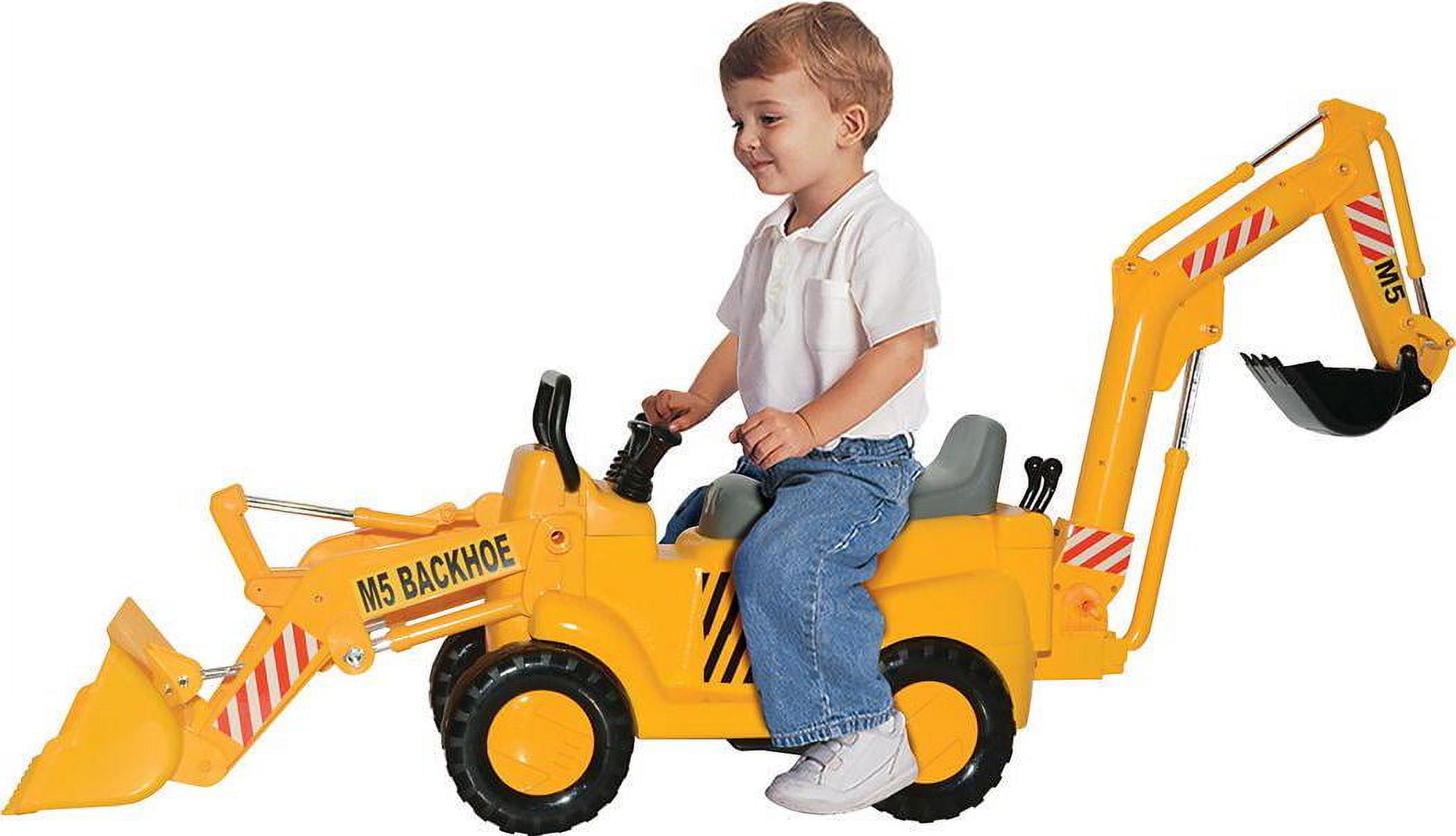 Skyteam Technology M5 Construction Loader Backhoe Battery Operated Ride ...