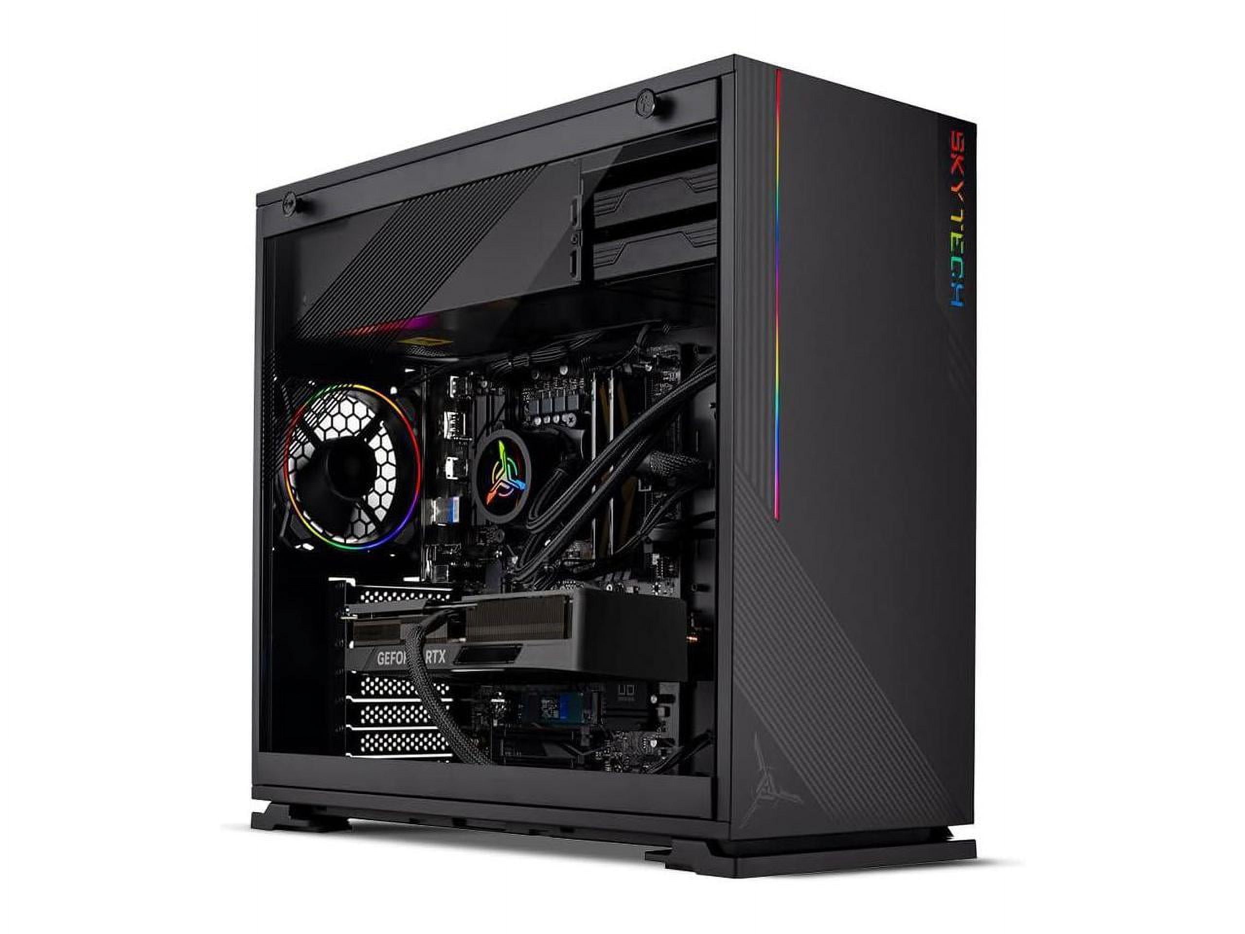 Skytech Azure Gaming PC Desktop – AMD Ryzen 7 5700X 3.4 GHz, NVIDIA RTX ...