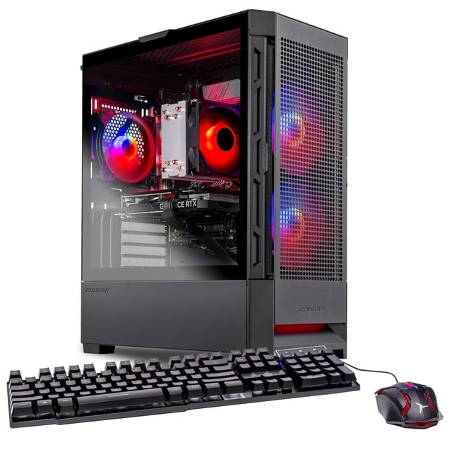 Skytech Blaze4 Mini Gaming PC Desktop AMD Ryzen 7 5700 AMD Radeon RX ...