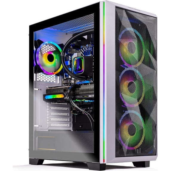 Skytech Chronos Gaming PC Prebuilt, Liquid Cooled, Intel i7 12700F 2 ...
