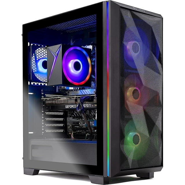 Skytech Chronos Gaming PC Desktop – INTEL Core i7 12700K 3.6 GHz, RTX 3080, 1TB NVME SSD, 32G ...