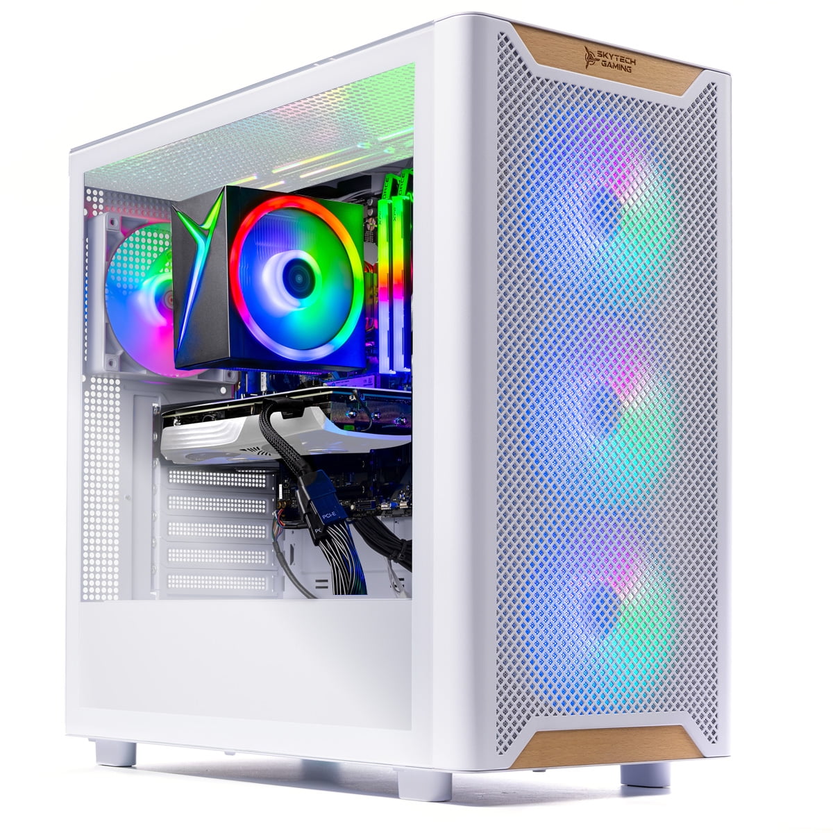 Skytech Chronos Gaming PC Desktop Intel Core i3 12100F NVIDIA GeForce RTX 5060 Ti 1TB NVMe SSD ...