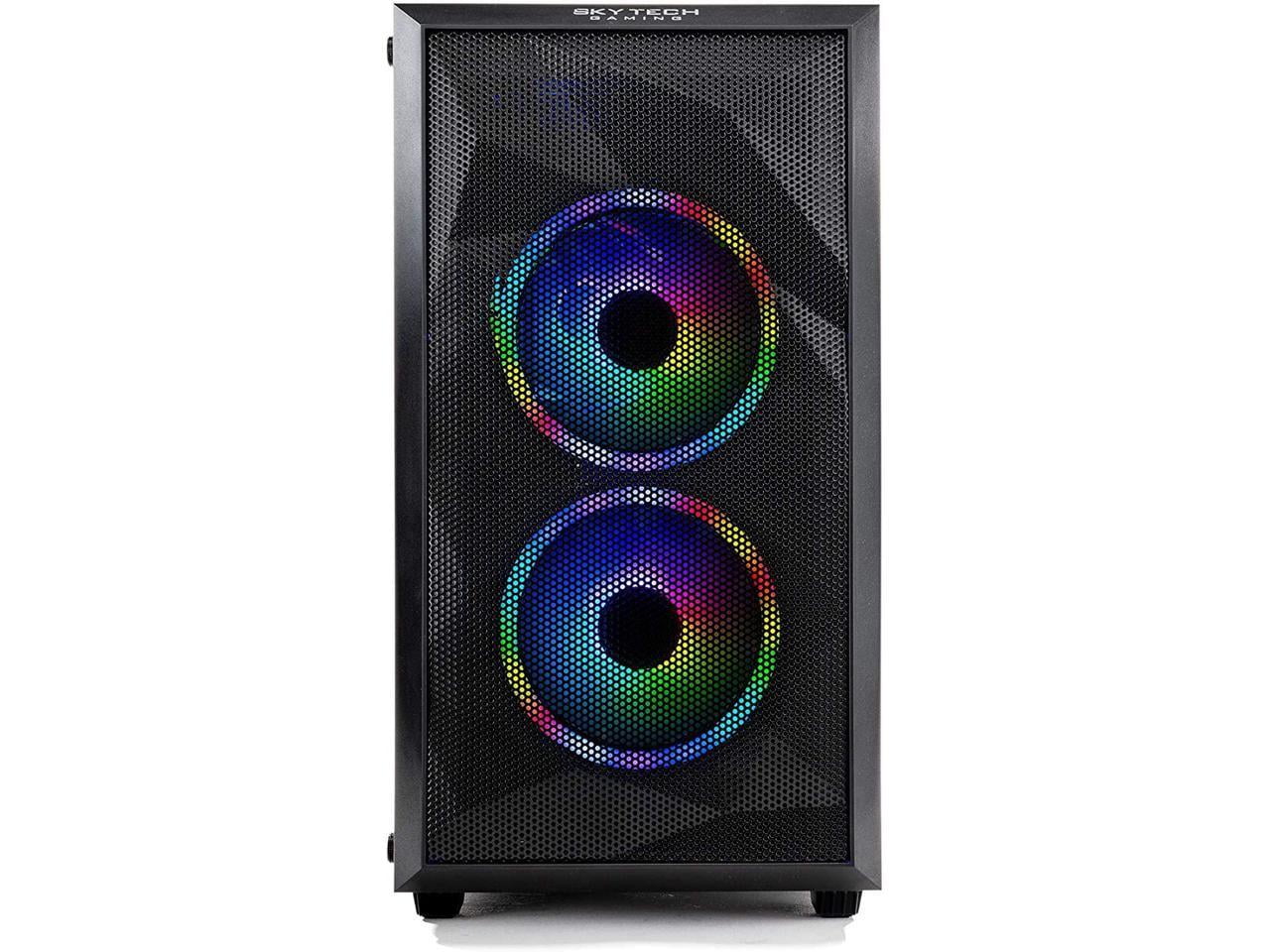 Skytech Chronos Mini Gaming PC Desktop - AMD Ryzen 3 3100, NVIDIA GTX ...