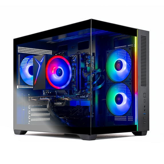 Skytech Chronos Mini Gaming PC Desktop AMD Ryzen 5 7600 AMD Radeon RX ...