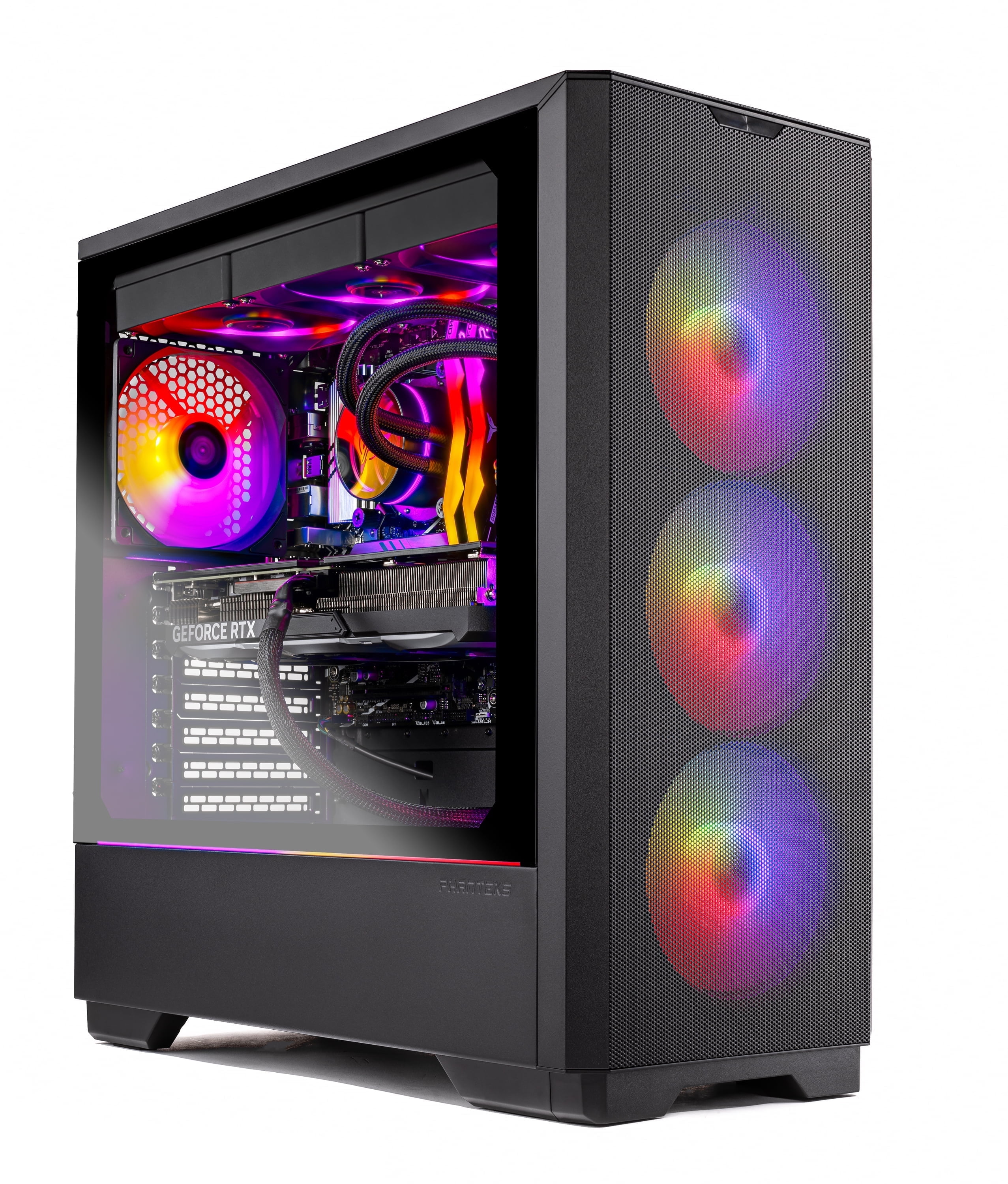 Skytech Eclipse Lite Gaming PC Desktop AMD Ryzen 7 9700X NVIDIA Geforce ...