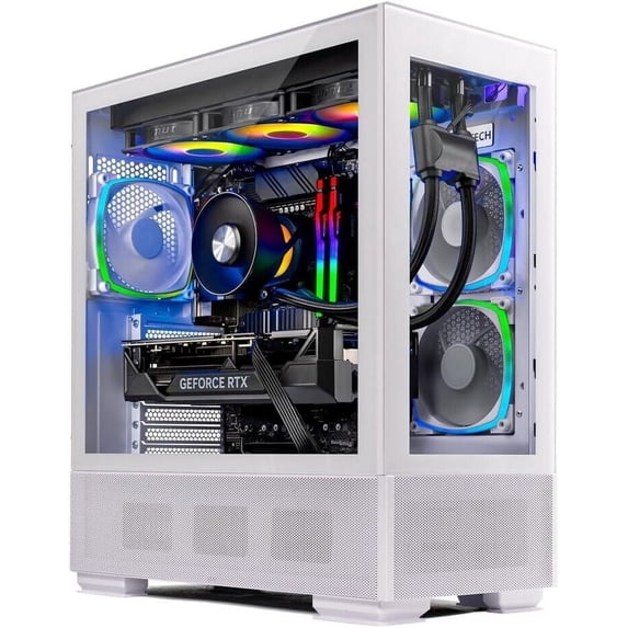 Skytech Azure Prebuilt Gaming PC, Intel i7 14700F, GeForce RTX 4070 ...