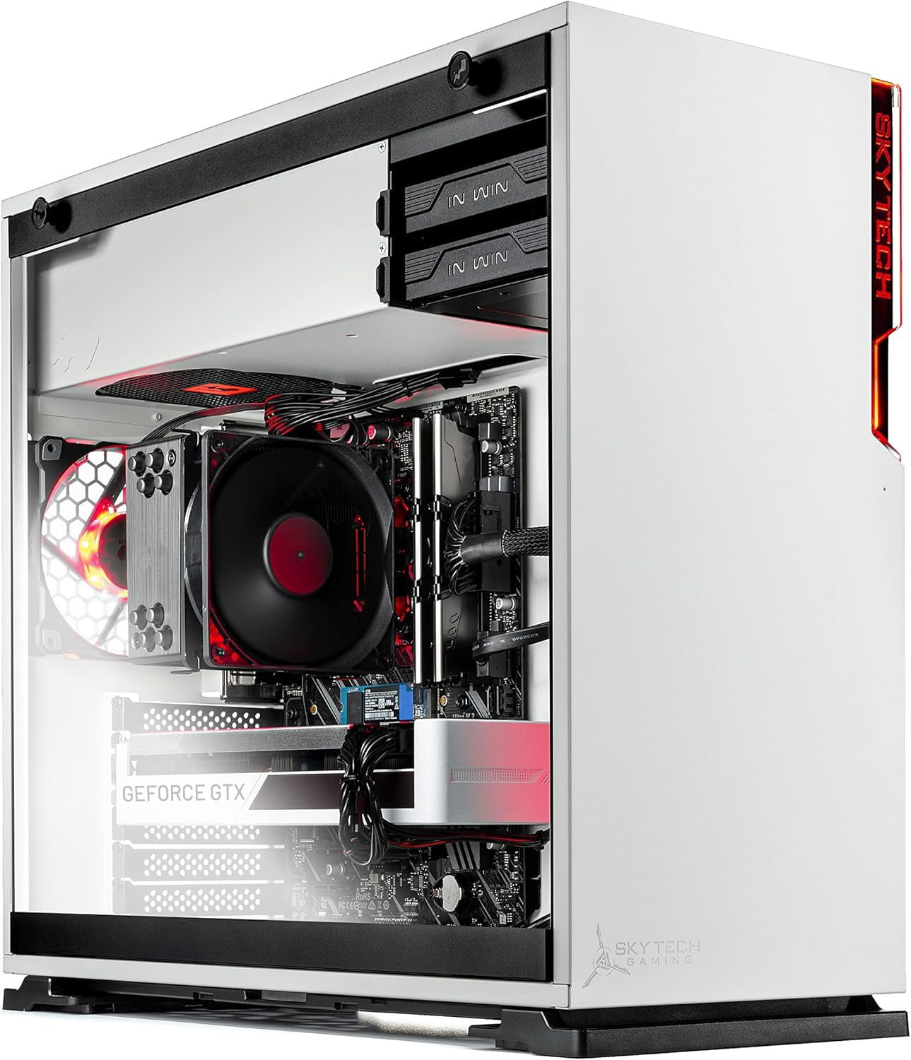 Skytech Gaming Skytech Shiva Gaming PC Desktop - AMD Ryzen 5 3600 3.6 ...