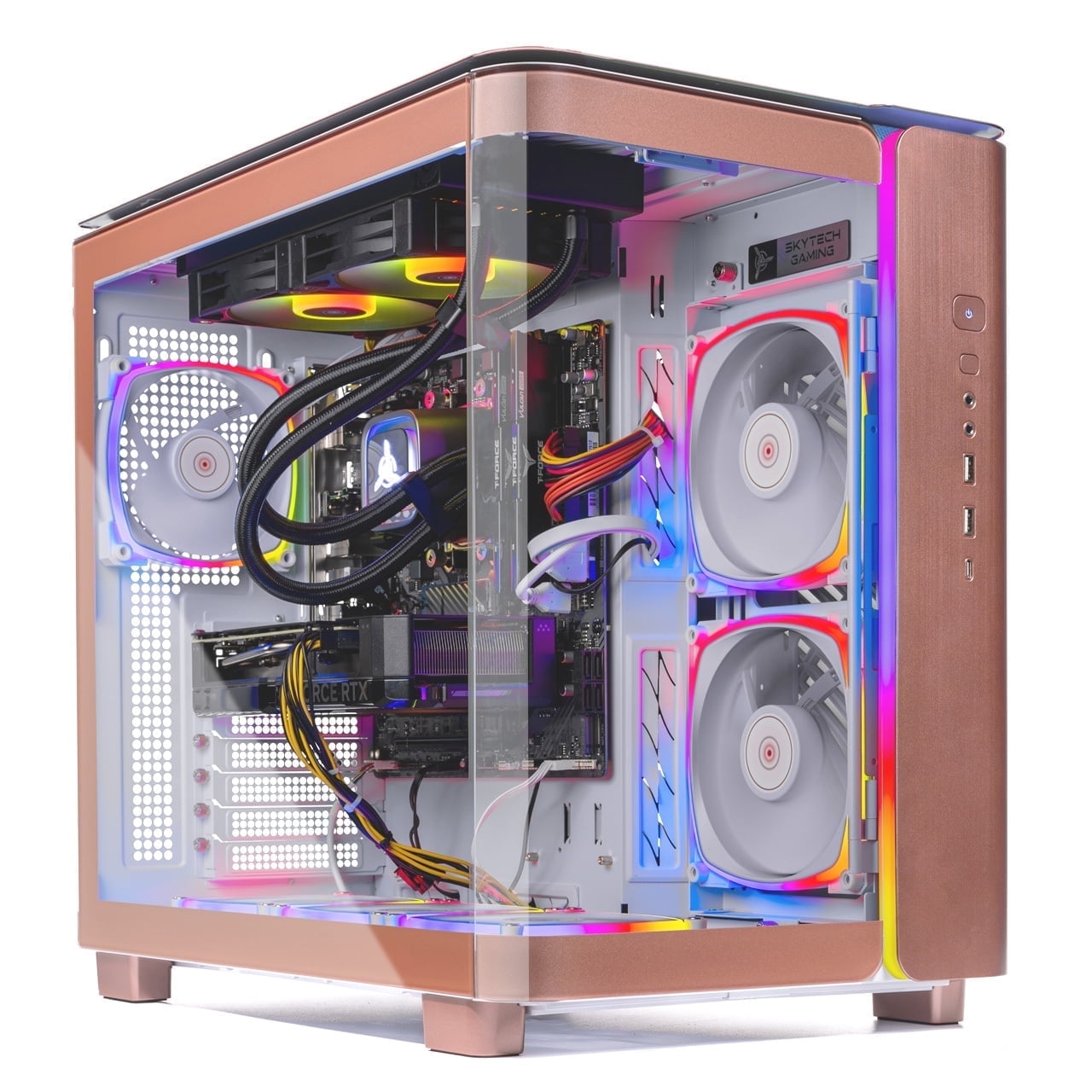 Skytech King 95 Gaming PC Desktop AMD Ryzen 7 7700X NVIDIA Geforce RTX ...