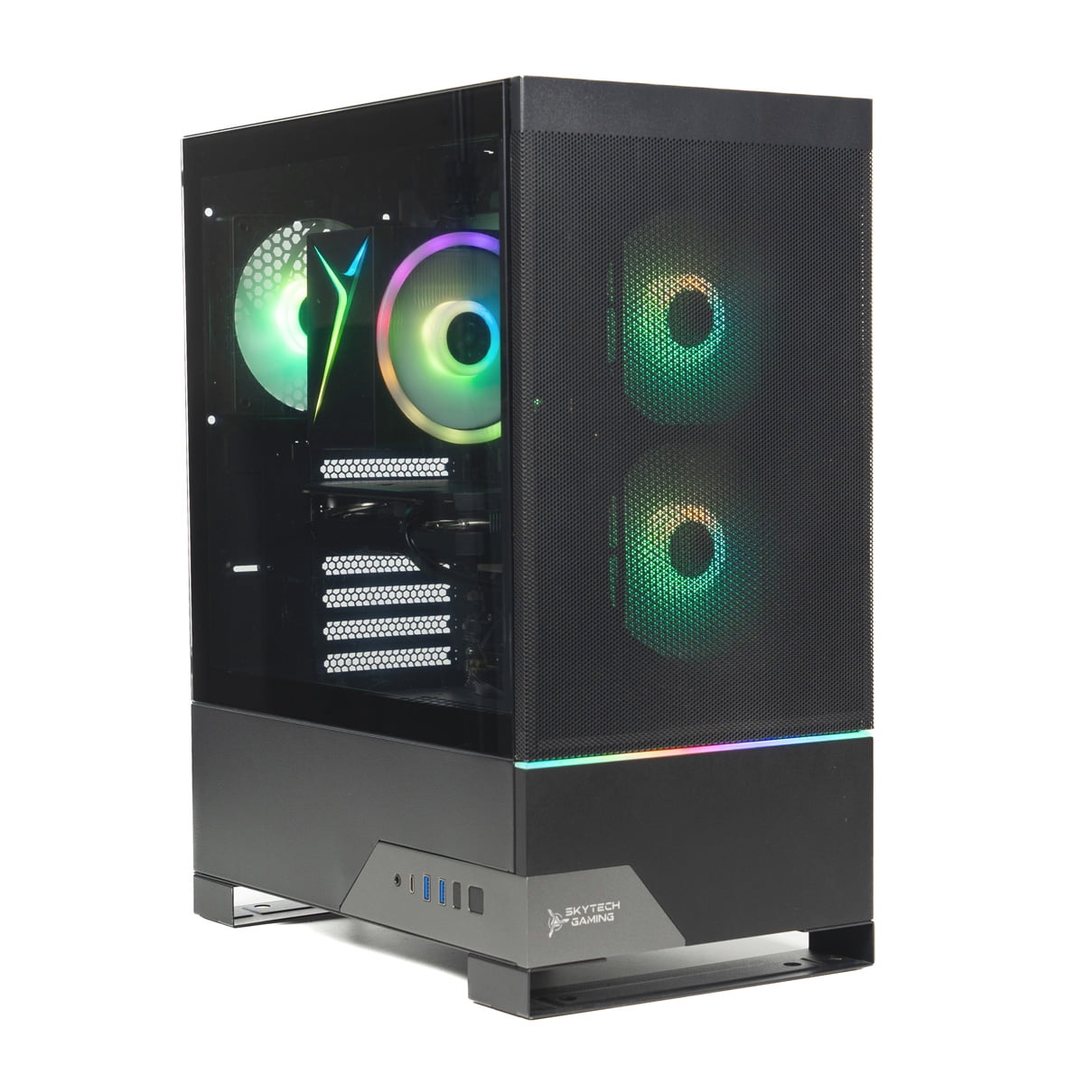 Skytech Nebula Gaming PC Desktop AMD Ryzen 5 9600X AMD Radeon RX 9060 ...