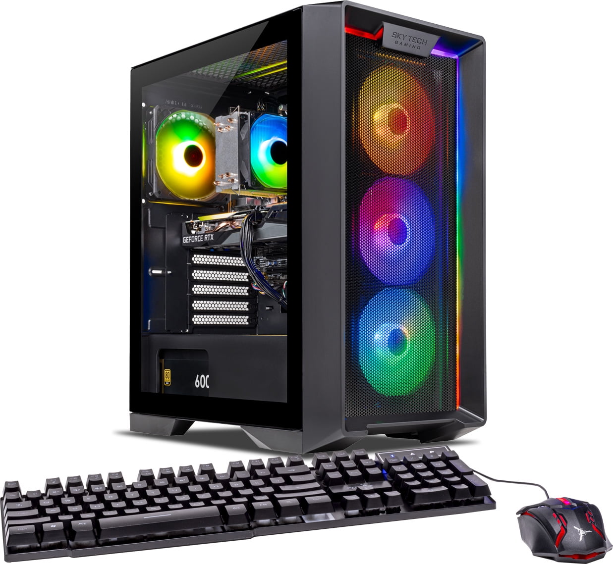 Skytech Nebula Gaming PC Desktop, INTEL i3 12100F, NVIDIA RTX 3050, 1TB ...