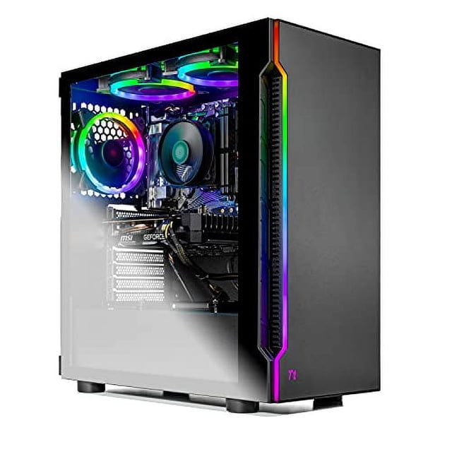 Skytech Shadow 3600, Gaming Desktop, AMD Ryzen 5, 16GB RAM, 1TB SSD ...