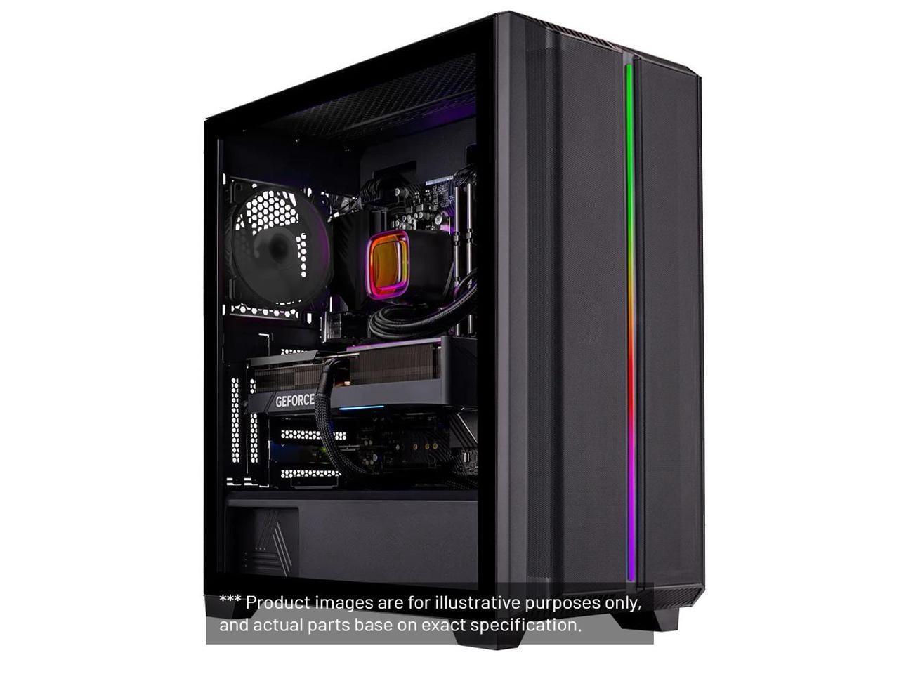 Skytech Siege Gaming Desktop PC, AMD Ryzen 7, NVIDIA RTX 4070, 1TB SSD ...