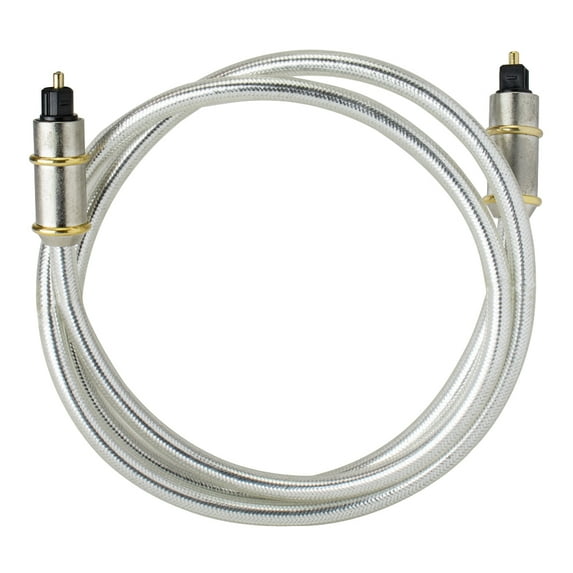 Skywalker 3ft Digital Audio/Video Optical Toslink Cable (Clear ...