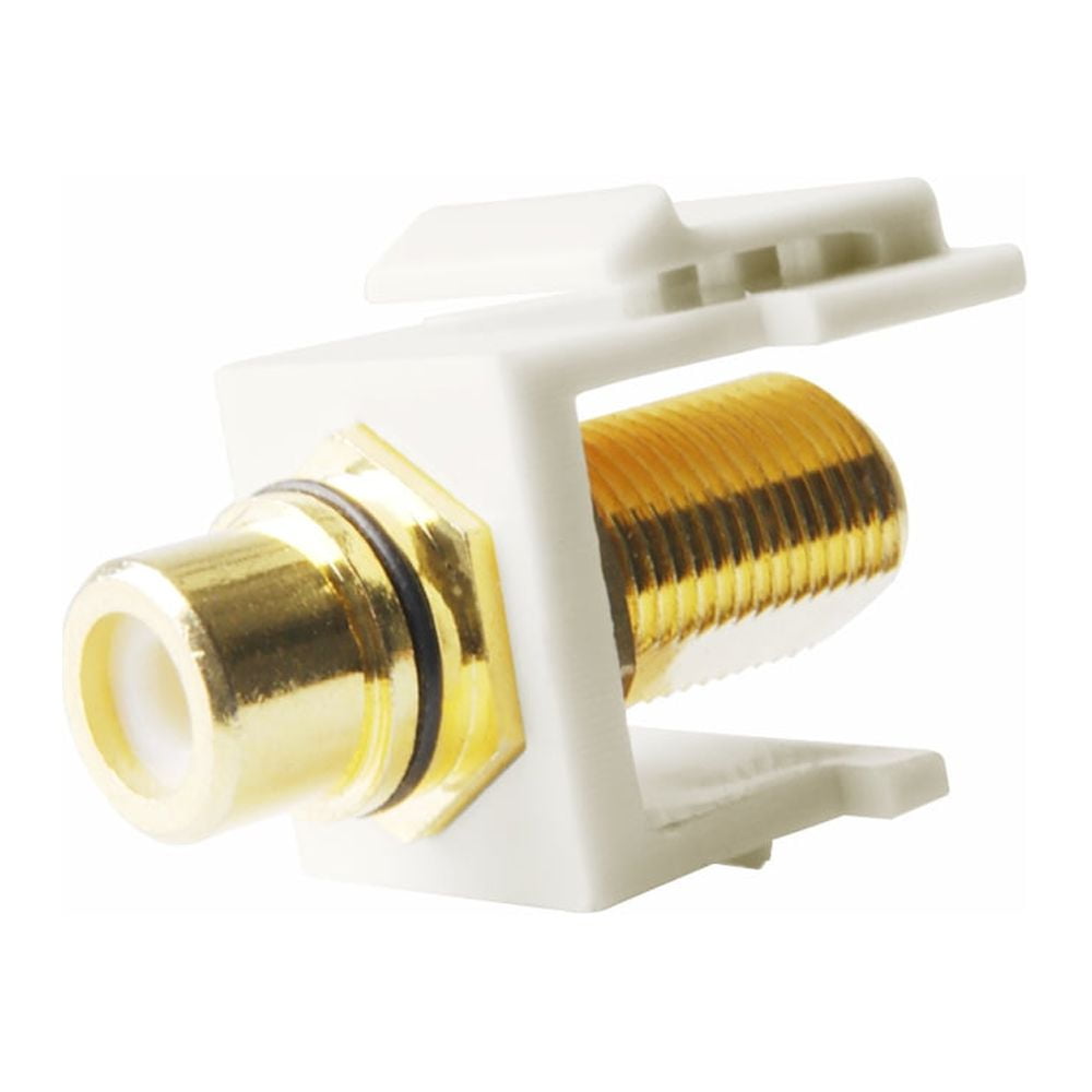 Skywalker Brand — Keystone F Female to RCA Female Connector Insert ...