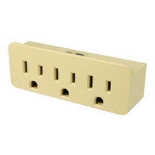 90 Degree 3 Prong Plug Adapter