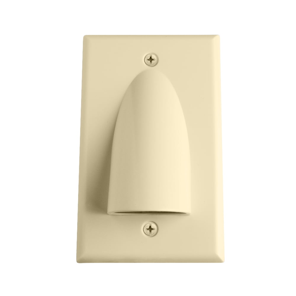 Skywalker Single Gang Bundled Cable Wall Plate (Ivory) - Walmart.com