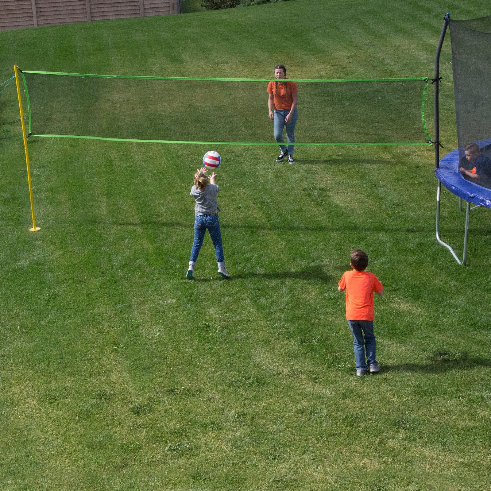 Skywalker Trampolines Azooga Volley Ball Net Trampoline Enclosure ...
