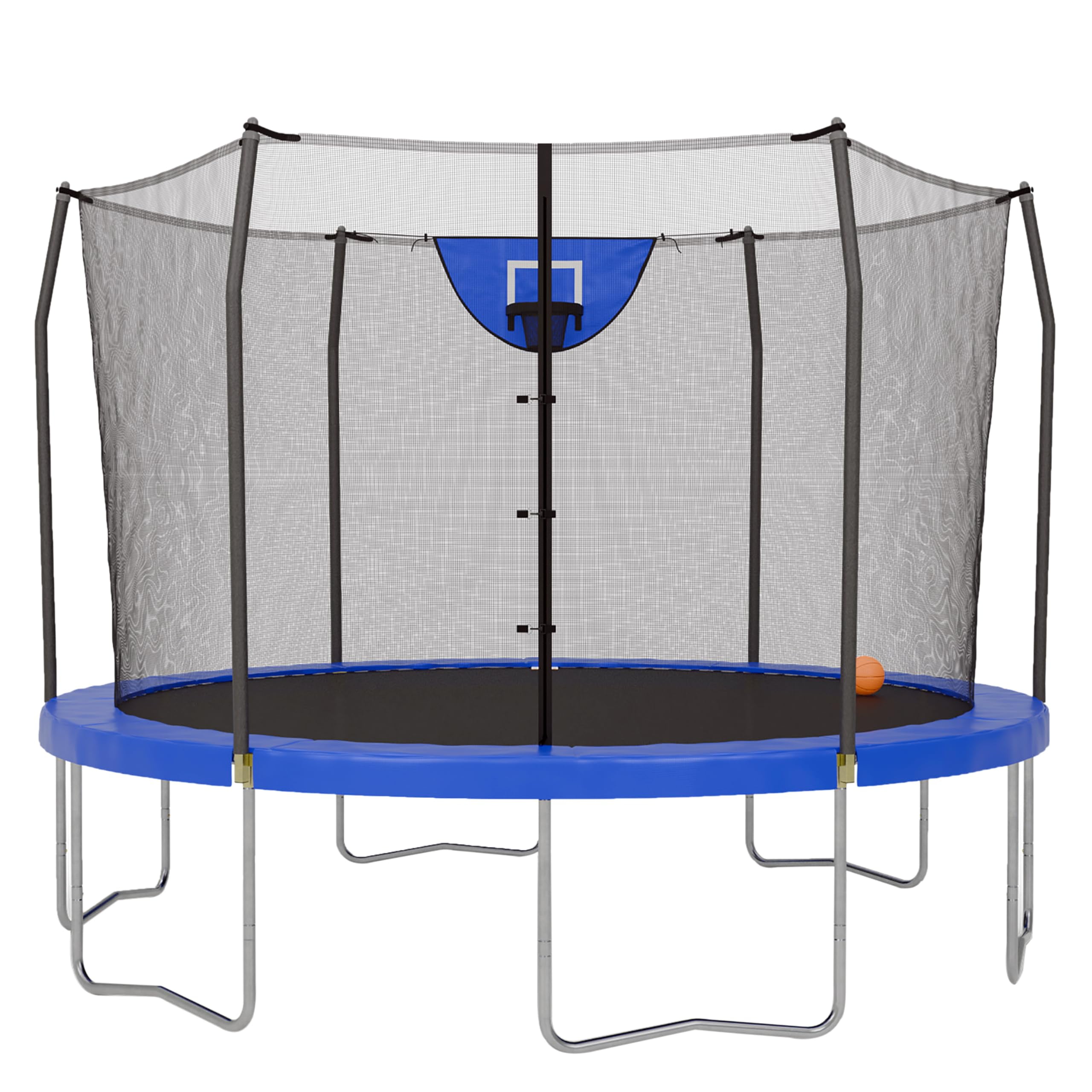 Skywalker Trampoline Outdoor Jump N' Dunk 8 FT, 12 FT, 15 FT, Round ...