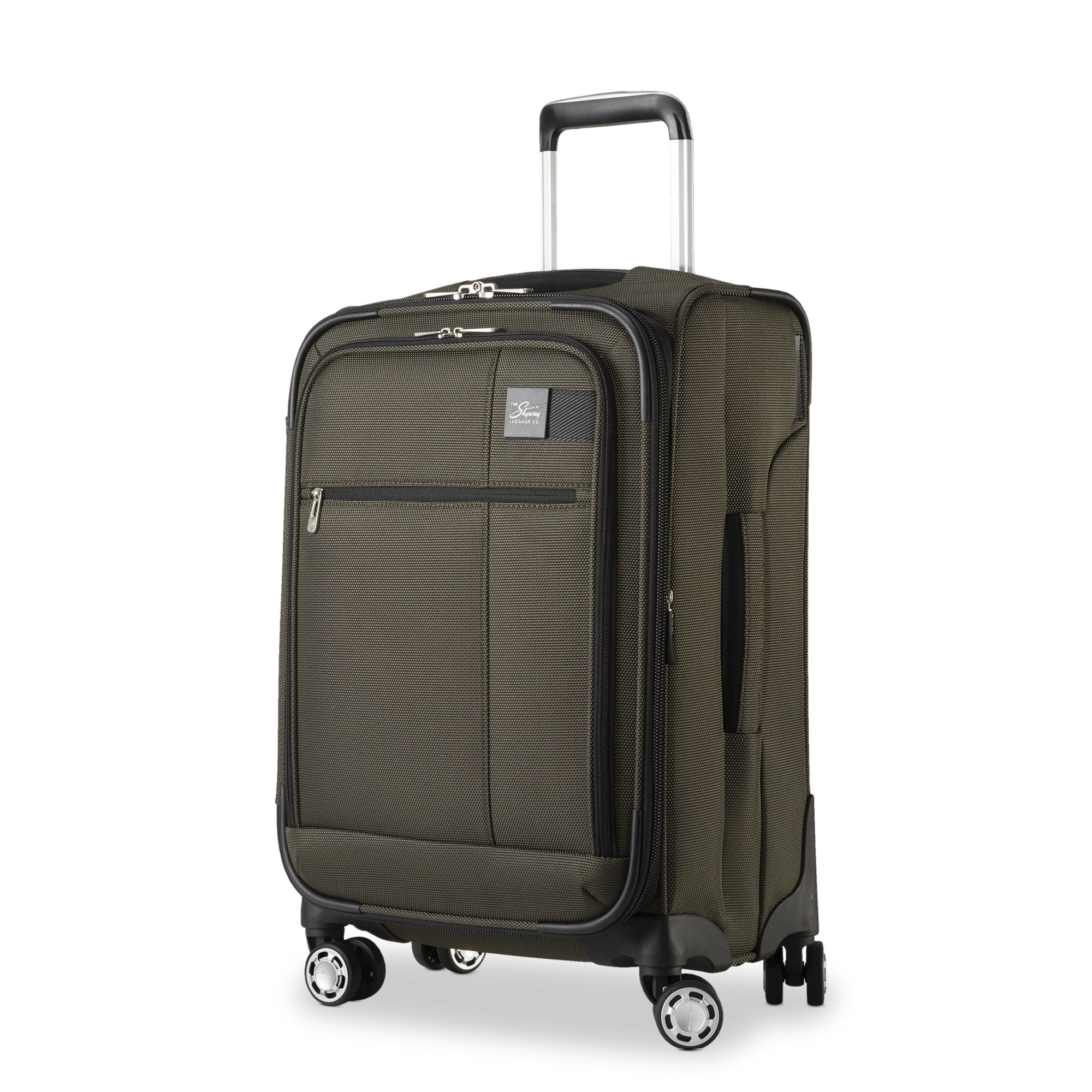 Skyway Luggage Sigma 7.0 20" Softside 8-Wheel Carry-on, Spinner, Adult, Pine Green - Walmart.com