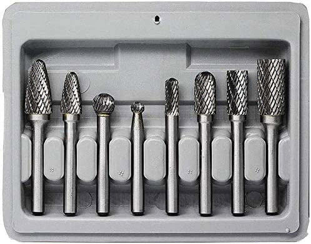 TEMO SC-5L6 NF Aluminum Cut Carbide Rotary Burr File, 1/2 Inch (12.7 mm ...