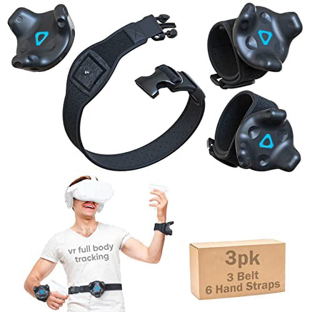 Skywin 3 Pack VR Tracker Belt and Tracker Strap Bundle for HTC Vive ...
