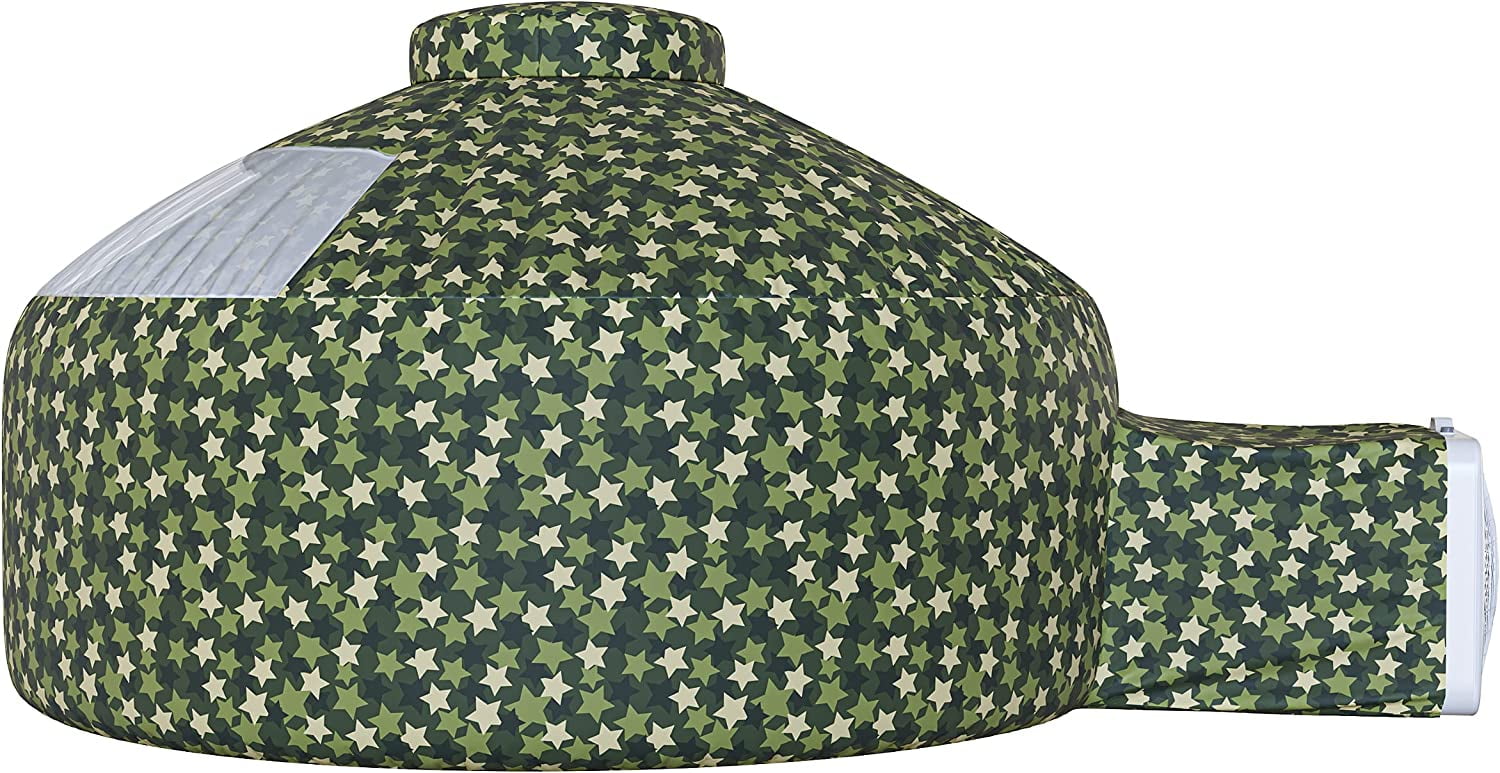 Skywin Air Tent Fort Playhouse for Kids - Inflatable Kids Fort Sets Up ...