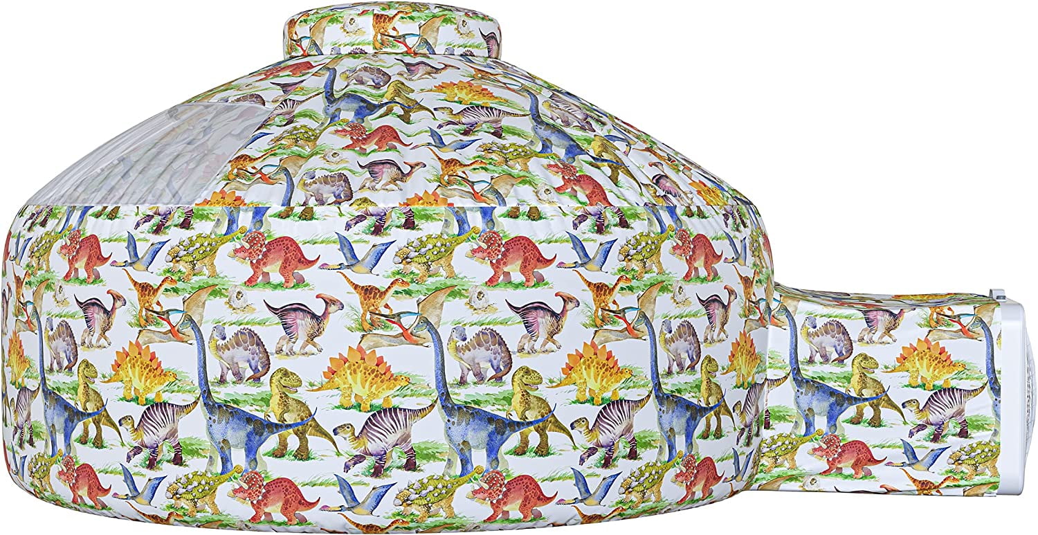 Skywin Air Tent Fort Playhouse for Kids - Inflatable Kids Fort Sets Up ...