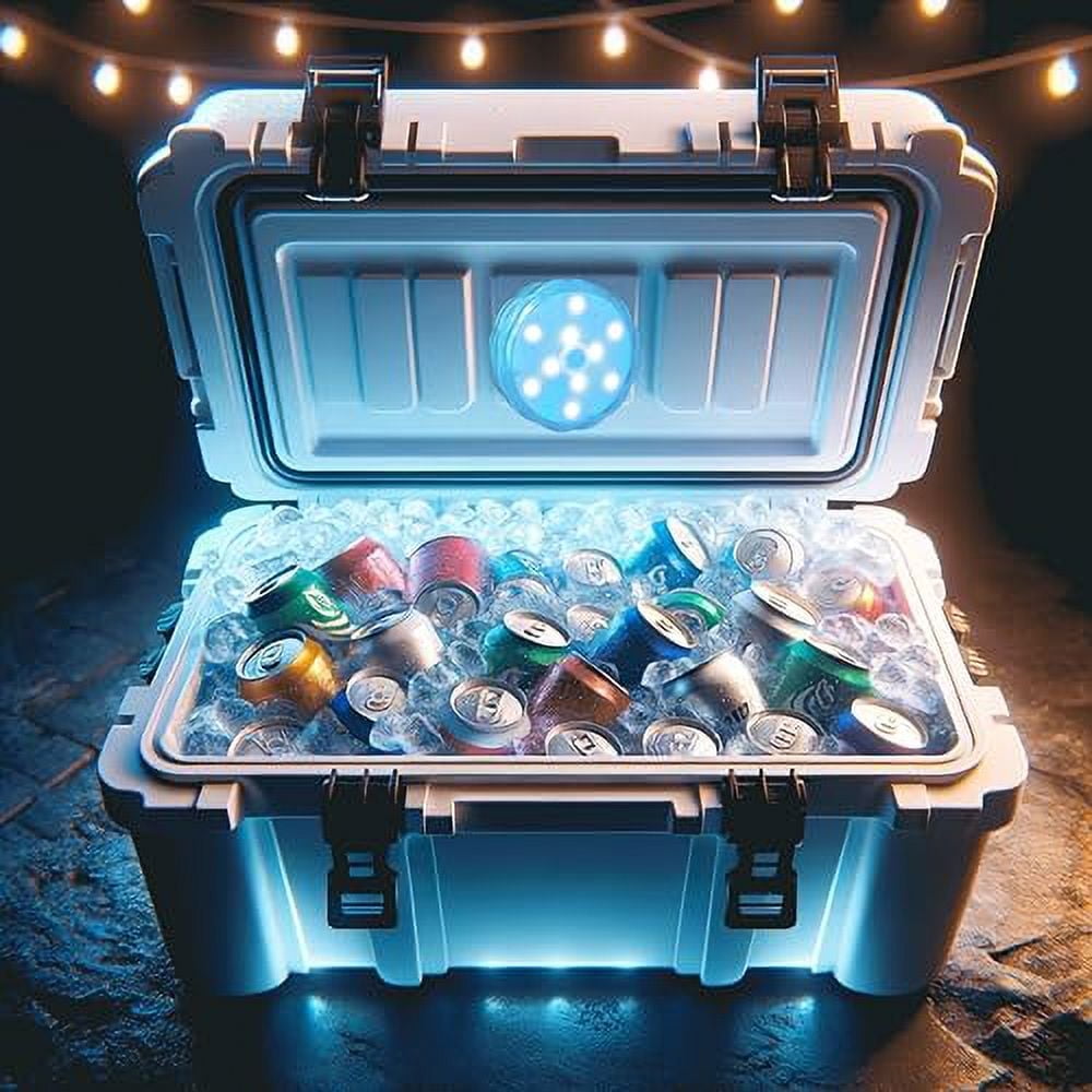 Skywin Cooler Lights Waterproof LED (White) - 2.76 x 1 x 1 Inches, 3 x ...