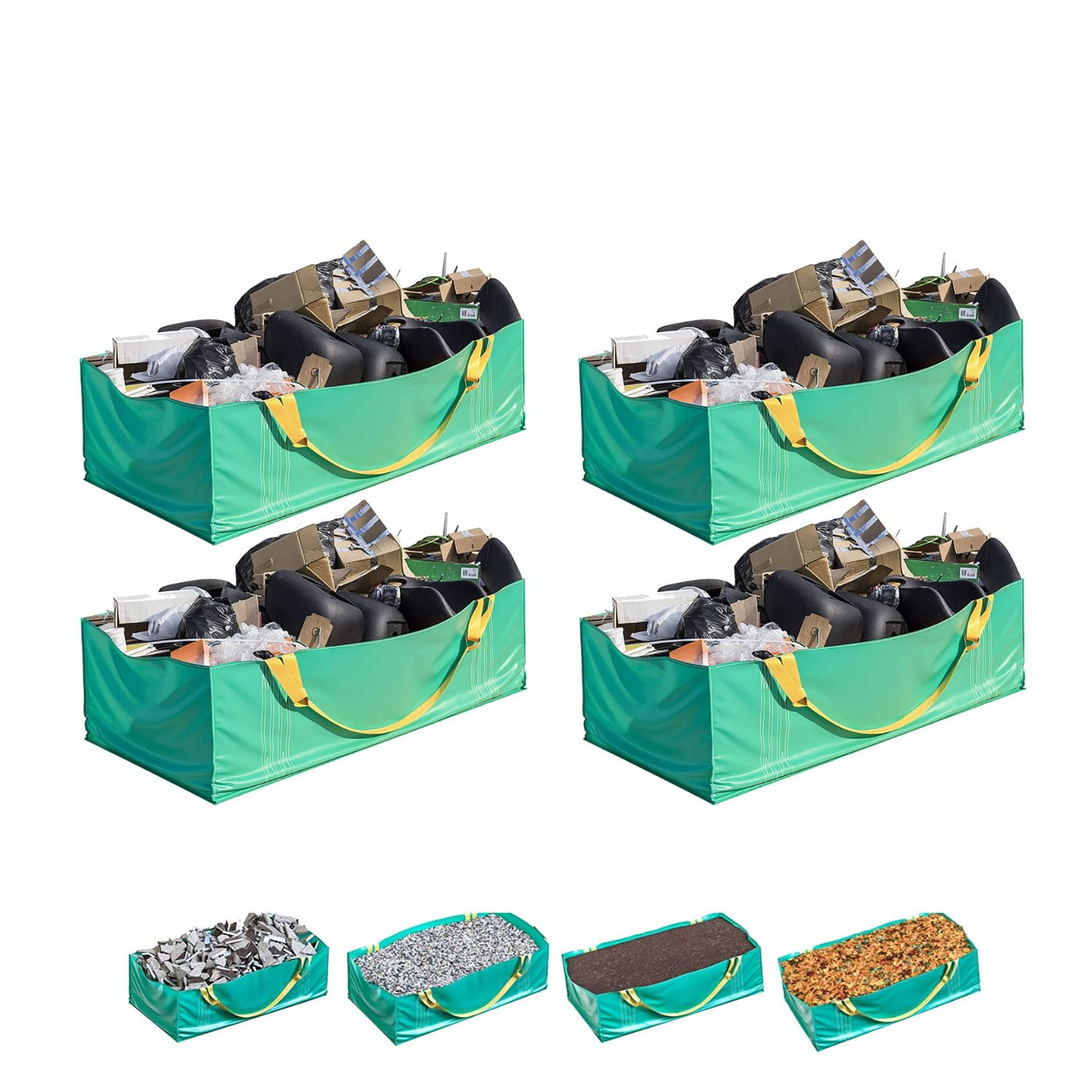 Skywin Dumpster Bag - Foldable and Reusable Trash Bag for Waste ...