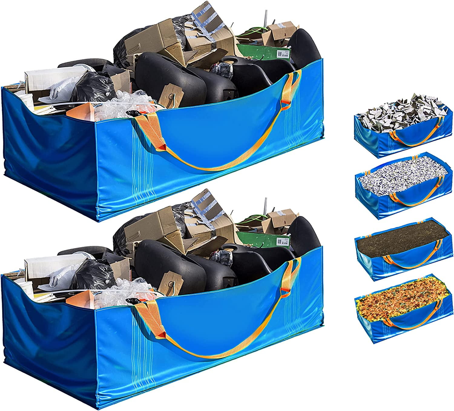 Skywin Dumpster Bag - Foldable and Reusable Trash Bag for Waste ...