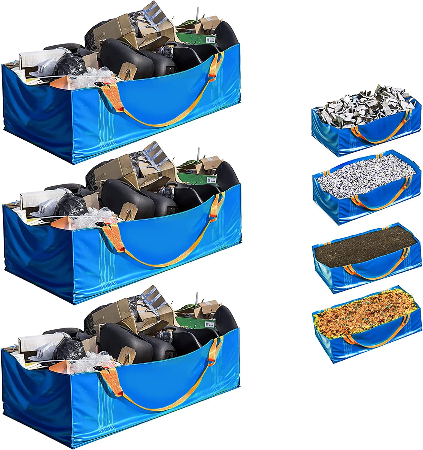Skywin Dumpster Bag - Foldable and Reusable Trash Bag for Waste ...