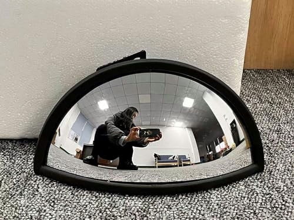 Skywin Half Concave Mirror Cubicle Decorations - Multipurpose Cubicle ...