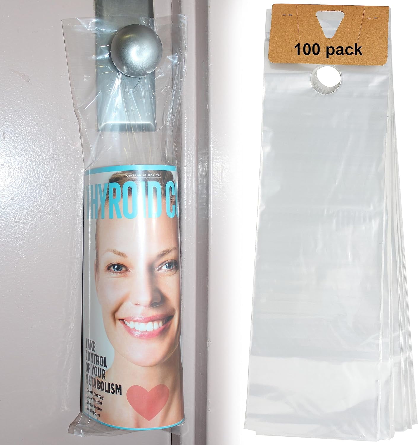 Skywin Hanger Bags Hanging Organizer, Clear, 100 Count - Walmart.com